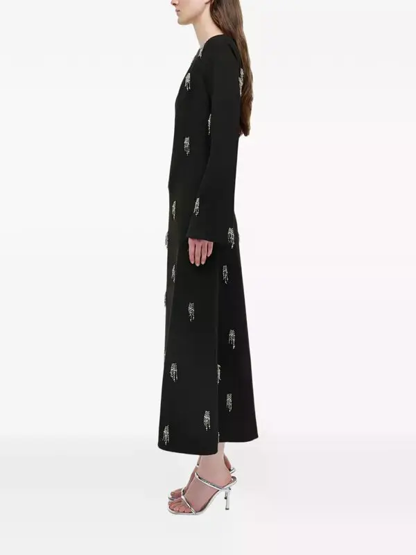 Simkhai Coretta Long-sleeve Midi Dress