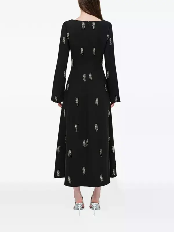 Simkhai Coretta Long-sleeve Midi Dress