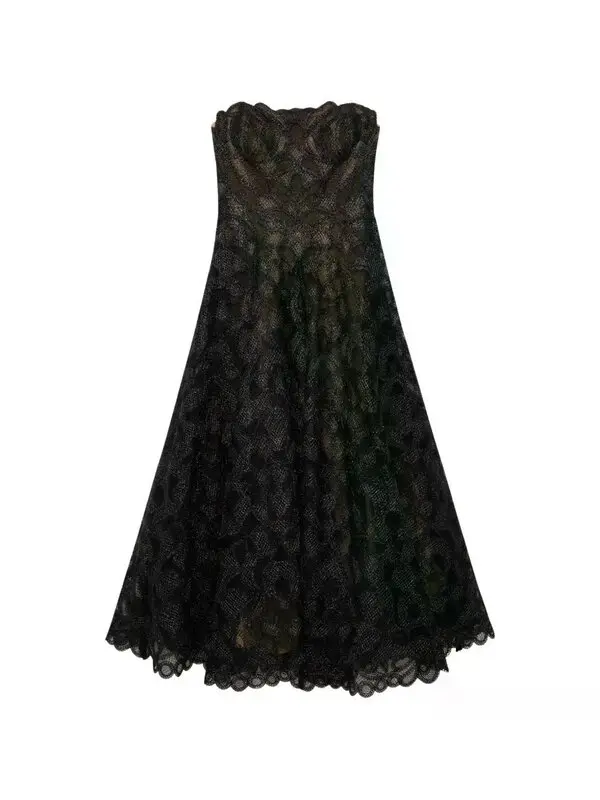 Simkhai Elvina Bustier Midi Dress
