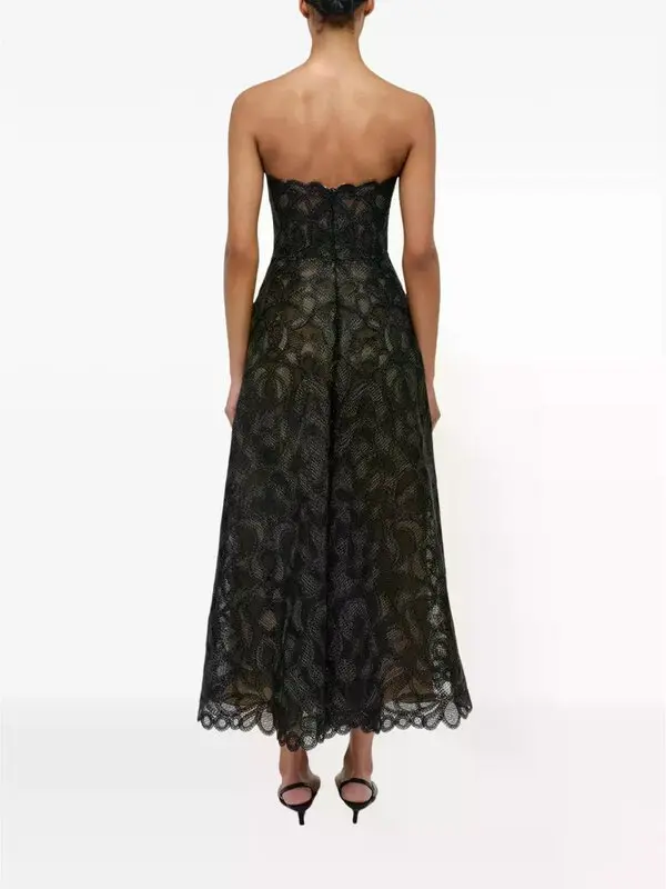 Simkhai Elvina Bustier Midi Dress