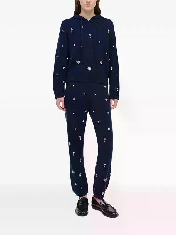 Simkhai Kandace Crystal-embellished Trousers