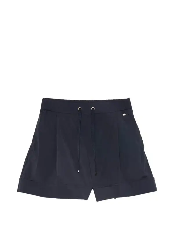 Herno Drawstring Waistband Shorts - Blue