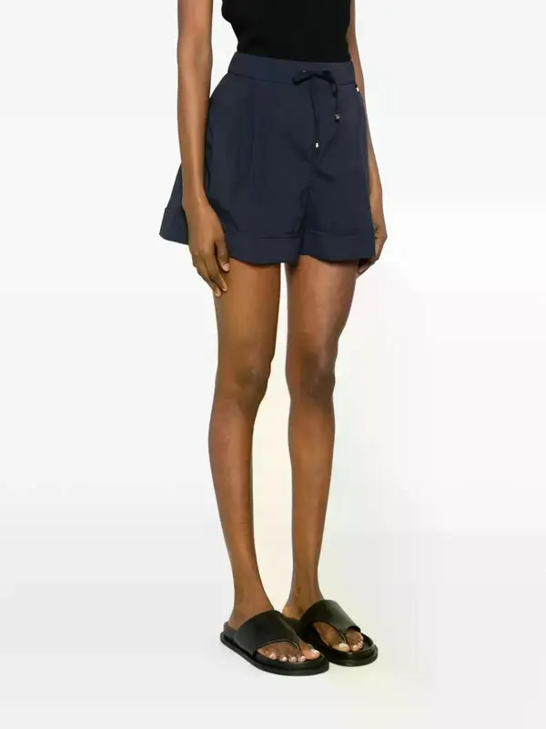 Herno Drawstring Waistband Shorts - Blue