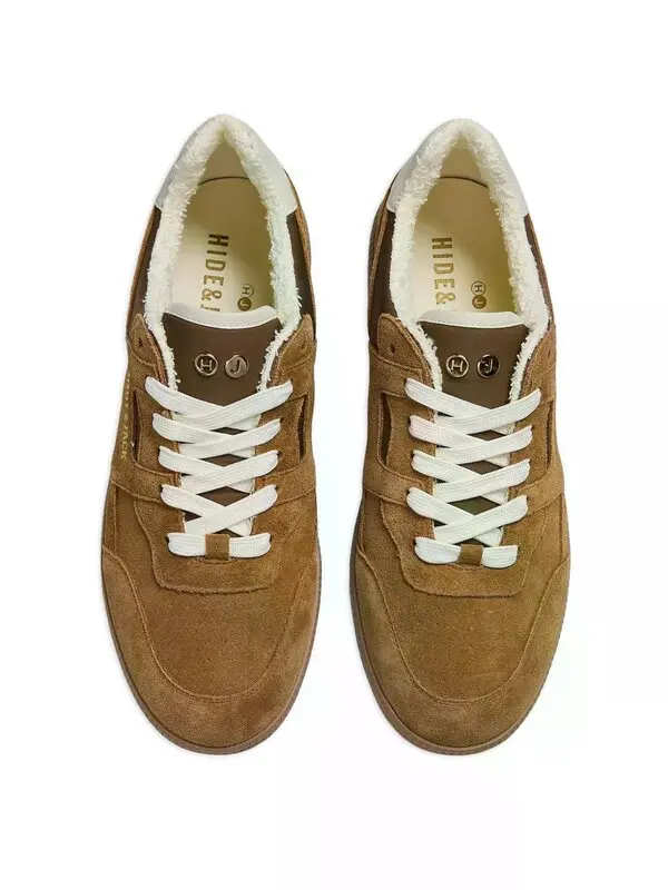 HIDE&JACK Shaggy Panelled Sneakers - Brown