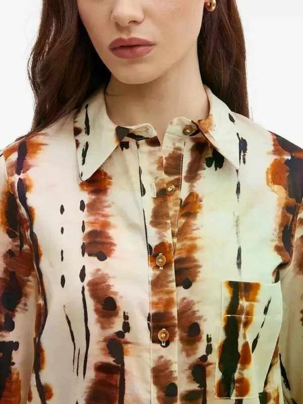 LA PETITE FRANÇAISE Striped Pocket Shirt