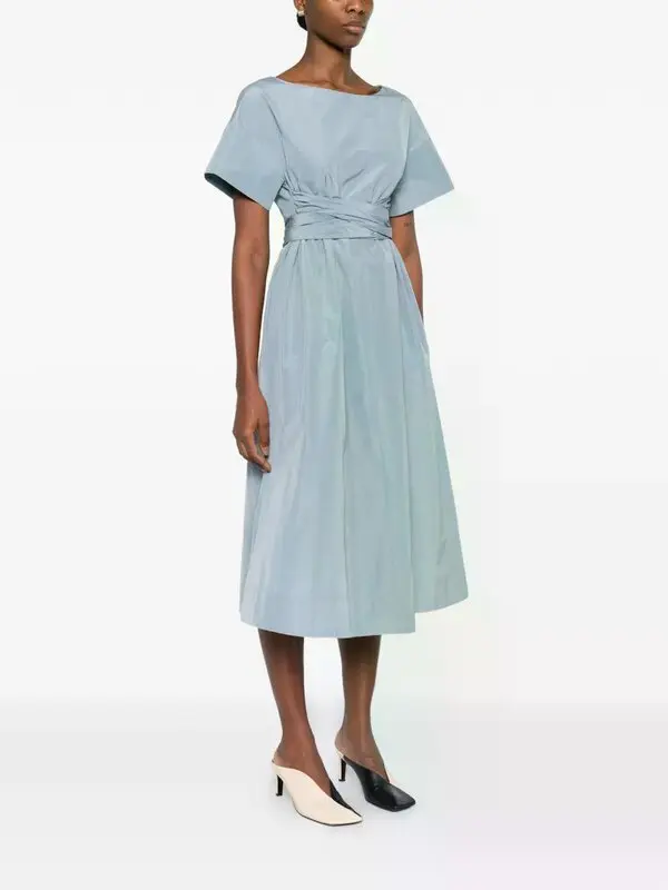 Max Mara Round Neck Short Sleeve Dress