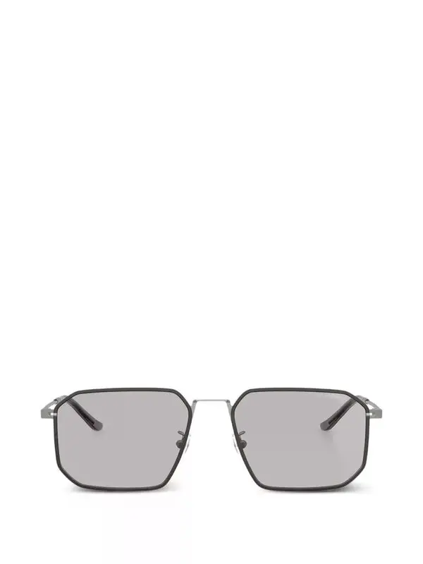 Emporio Armani Geometric-frame Sunglasses - Grey