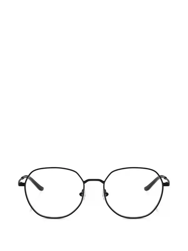 Emporio Armani Round-frame Glasses - Black