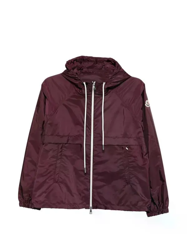 Moncler Coquelicot Hooded Zip Jacket - Purple