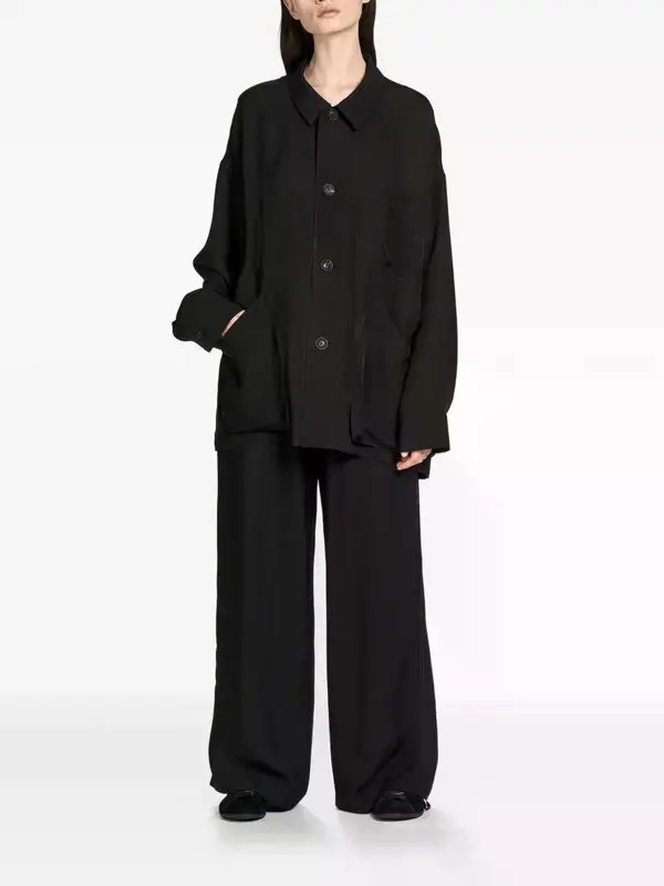 Y3 Button-up Front-pocket Shirt
