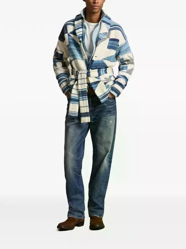 Polo Ralph Lauren Patchwork Shawl Cardigan