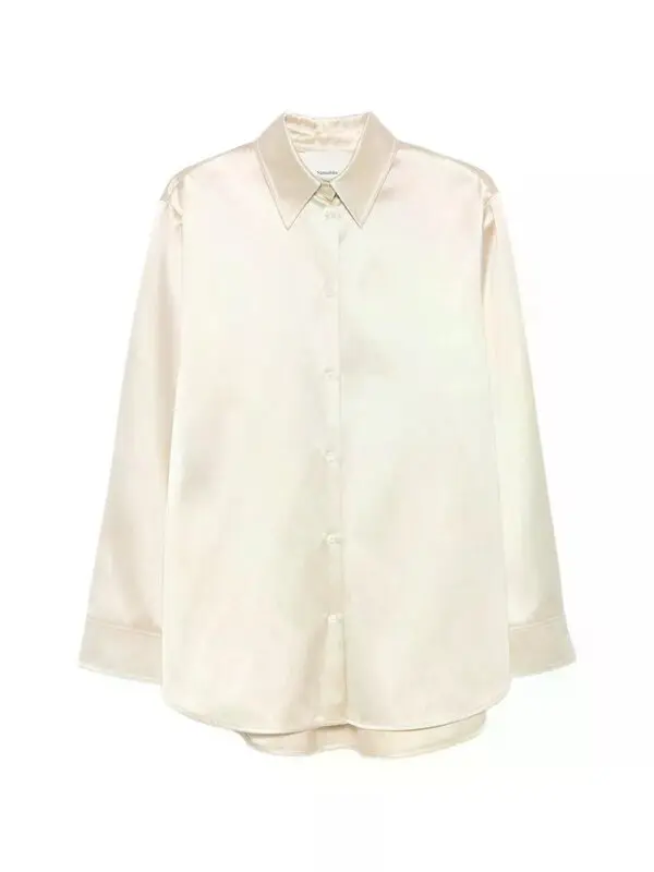 Nanushka Tanis Button-fastening Shirt - Neutrals