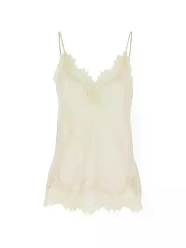 Gold Hawk Coco Lace V-neck Top