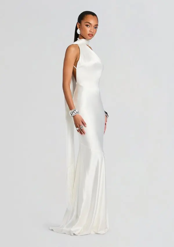 Retrofete Kelsa Maxi Dress - Ivory