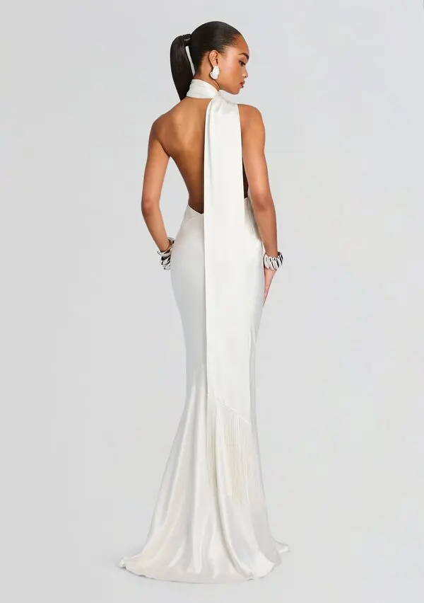 Retrofete Kelsa Maxi Dress - Ivory