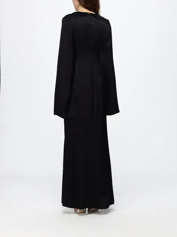 TWINSET Maxi Dress With Cape Effect