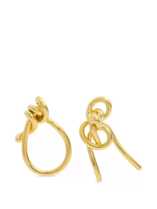 Completedworks Notsobig Knot Drop Earrings - Gold
