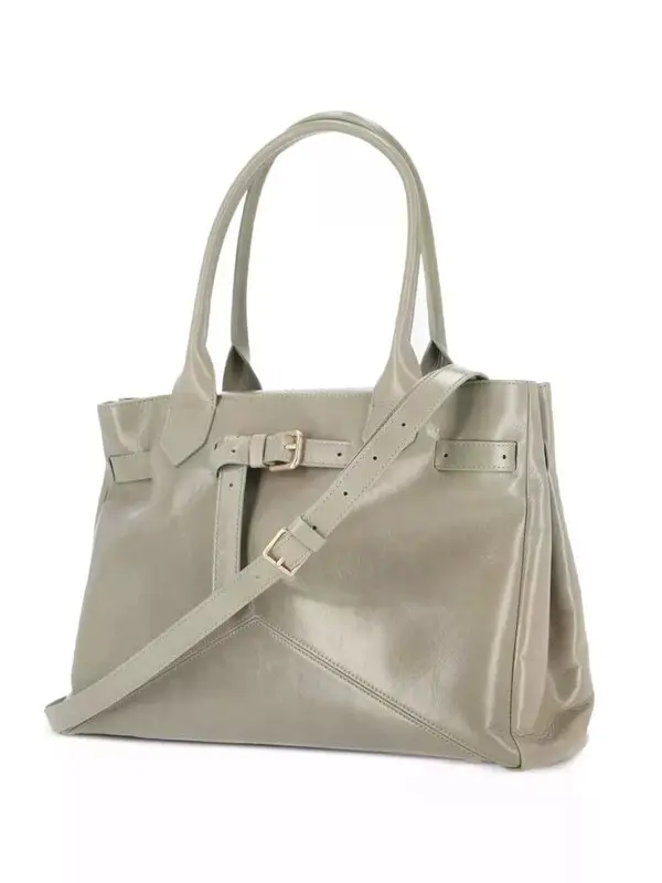 BALLANTYNE Buckled Tote Bag - Green