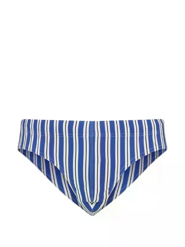 TOM FORD Striped Swim Briefs - Blue