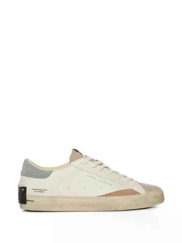 CRIME LONDON Distressed 2.0 Leather Sneakers
