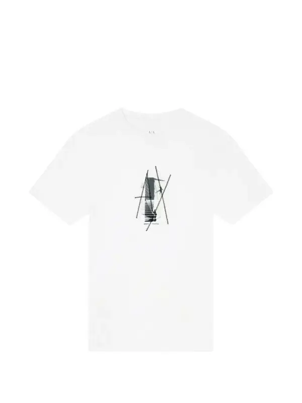 Armani Exchange Graphic-print T-shirt - White