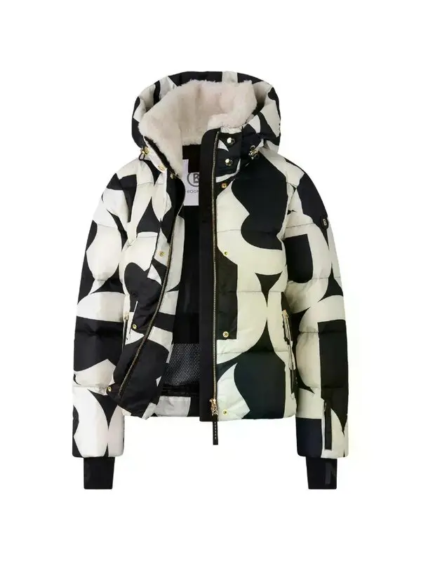 Bogner Maja Printed Ski Jacket - Black