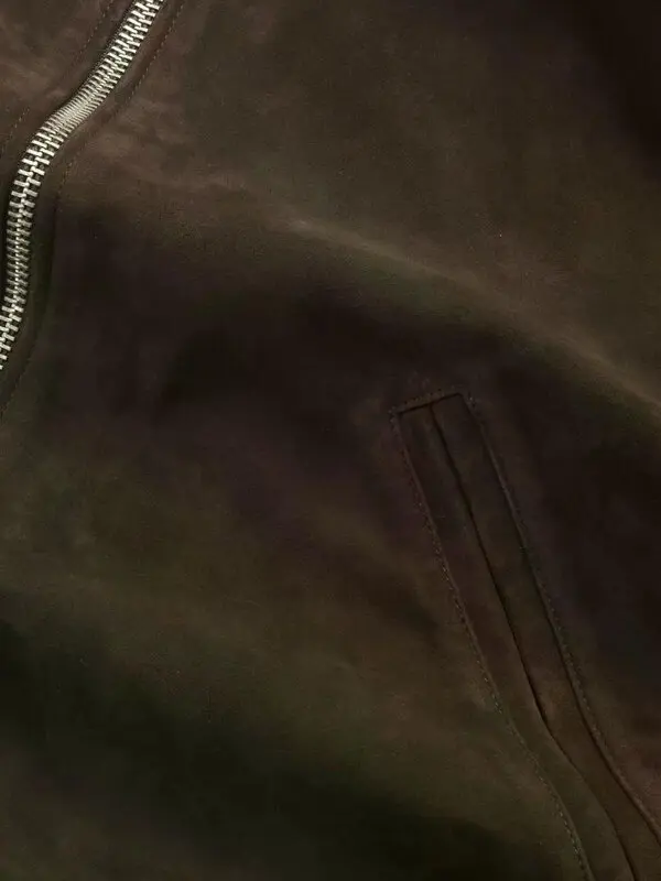 Nn07 Petrus Suede Jacket - Brown