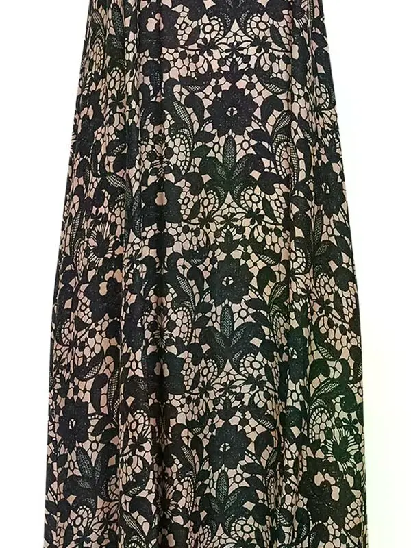 GIANLUCA CAPANNOLO Floral-print V-neck Maxi Dress