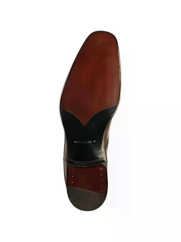 TOM FORD Edgar Leather Chelsea Boots - Brown