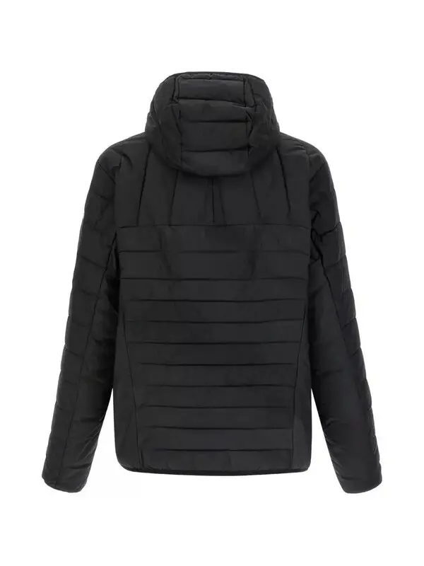 BOSS Quilted Hooded Down Jacket - Black