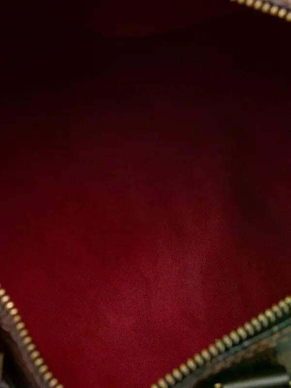 LOUIS VUITTON 2011 Damier Ebene Speedy 25 Boston Bag