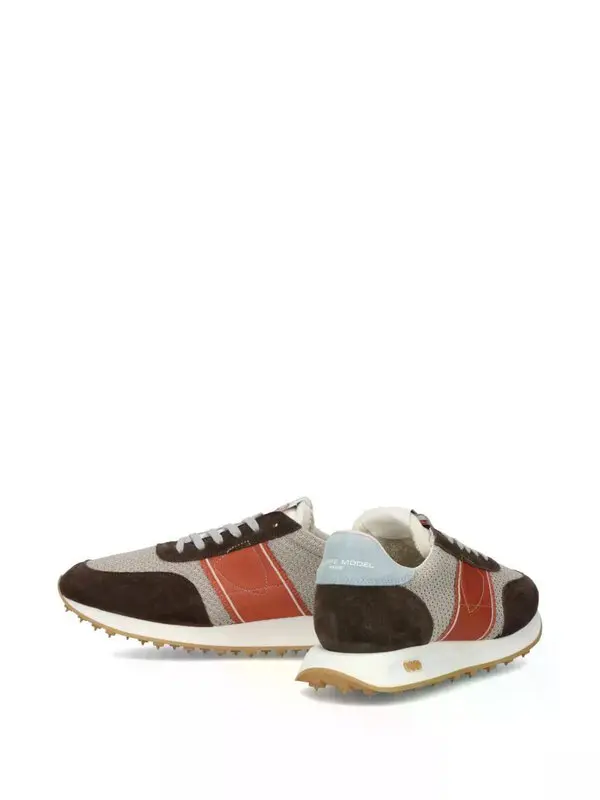 Philippe Model Tour Low Panelled Sneakers - Brown