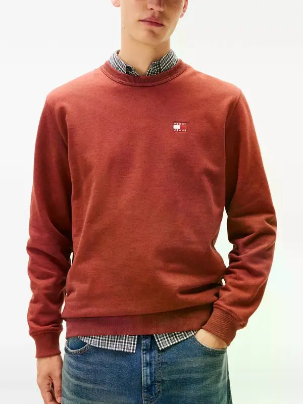 Tommy Hilfiger Logo Sweatshirt - Red