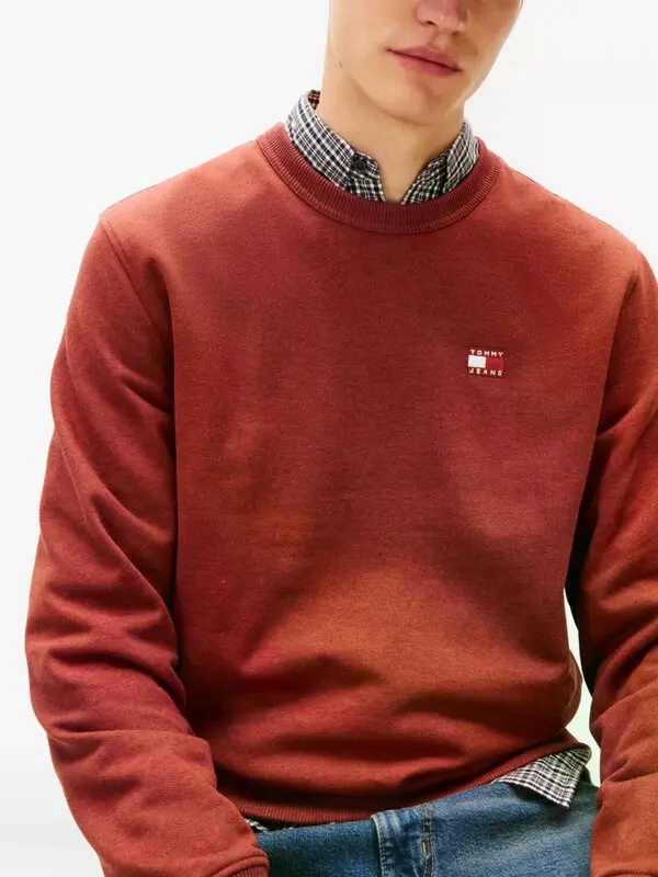 Tommy Hilfiger Logo Sweatshirt - Red