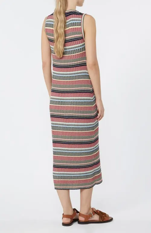 Max Mara Stripe Knit Tank Dress - Multicolour