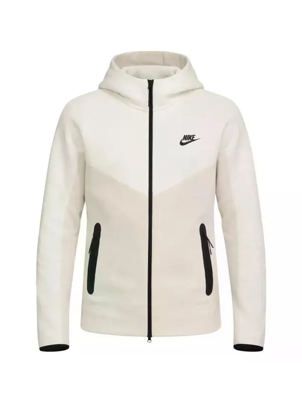 Nike Full-zip Tech-fleece Hoodie - Neutrals