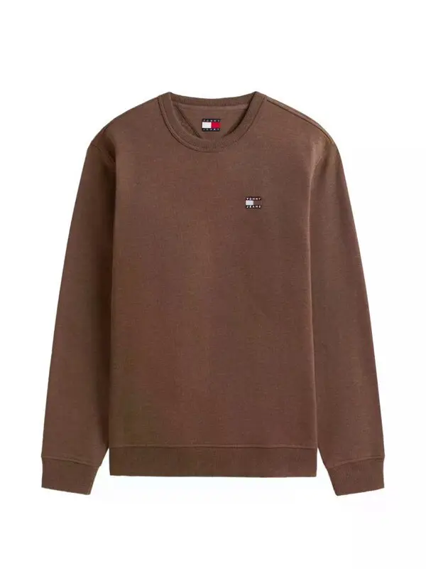 Tommy Hilfiger Logo Sweatshirt - Brown