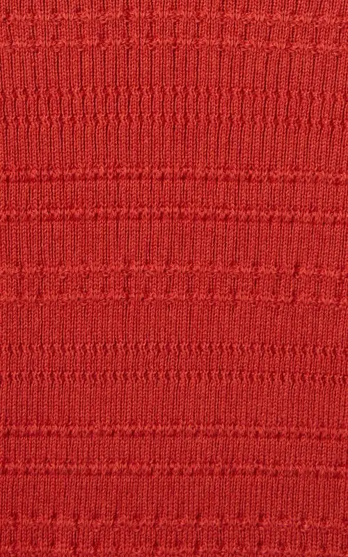 La DoubleJ Picket Polo Top - Solid Terra