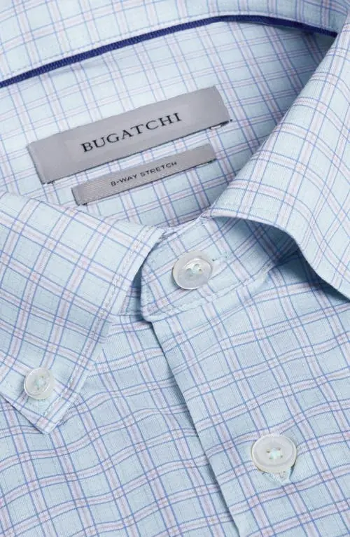 Bugatchi James Ooohcotton® Graph Check Print Button-up Shirt
