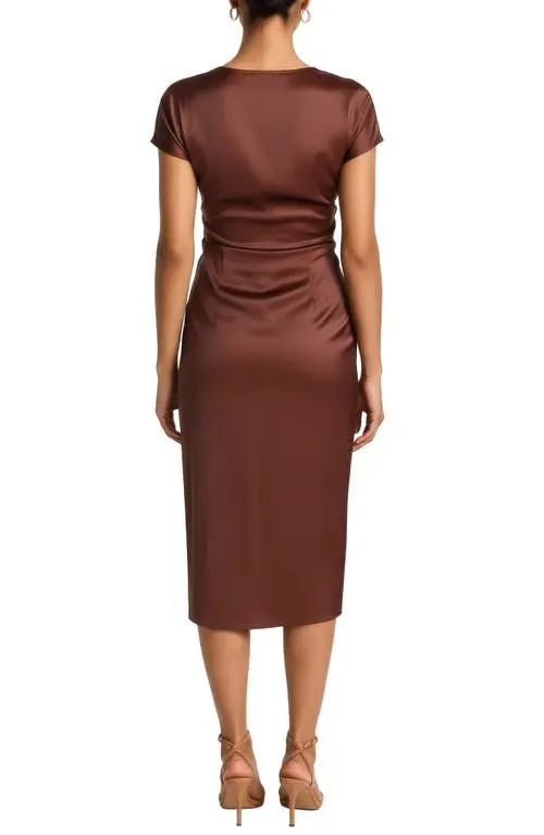 AREA STARS Avery Draped Dress