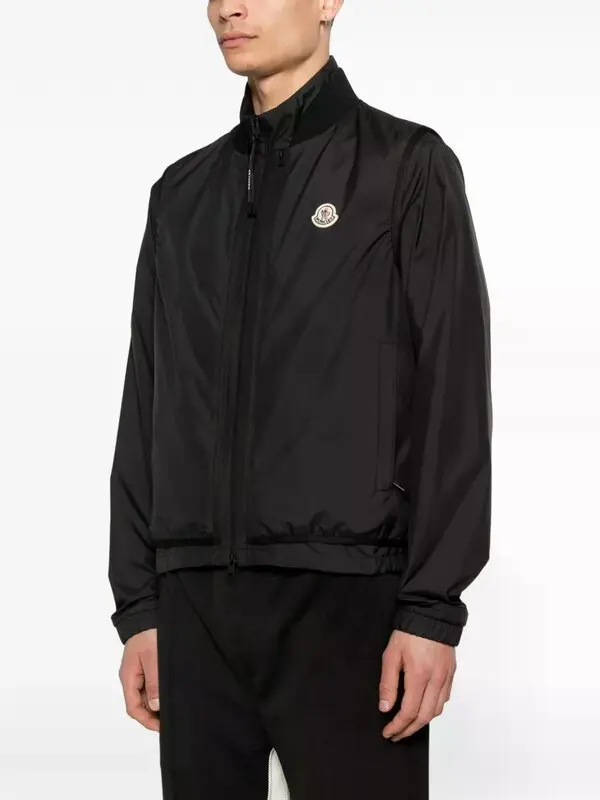 Moncler Hemmoor Logo-patch Zip-up Jacket