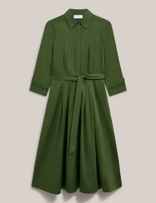 HOBBS LONDON Brigitta Midi Shirtdress