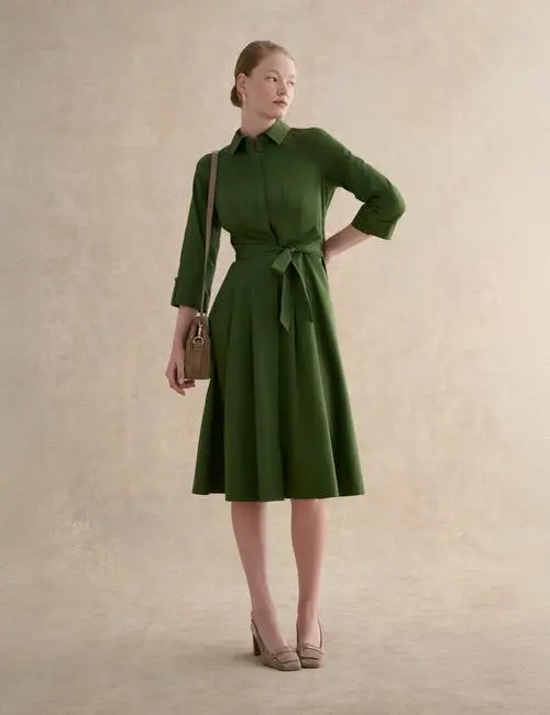 HOBBS LONDON Brigitta Midi Shirtdress