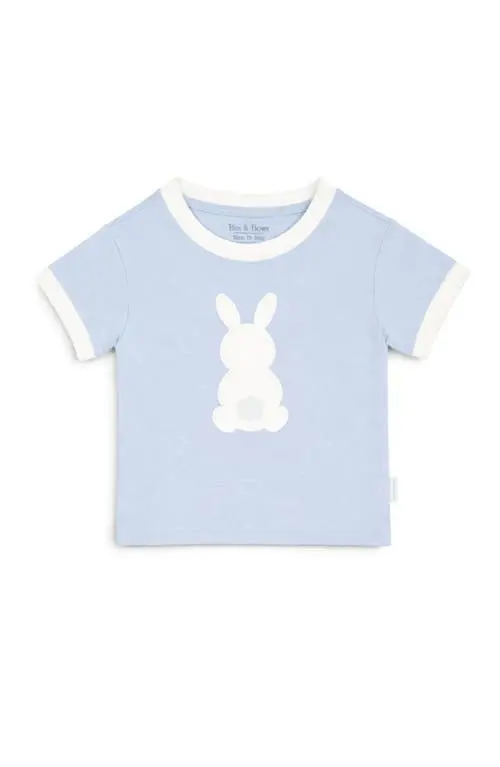 BITS & BOWS Cottontail Bunny T-shirt - Blue