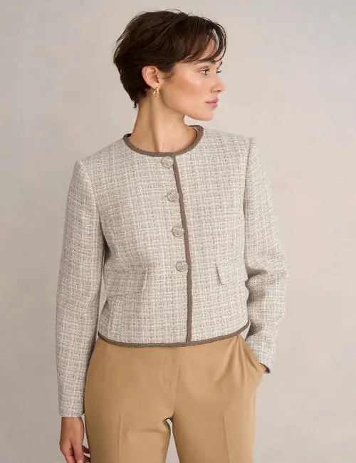 HOBBS LONDON Carey Tweed Jacket