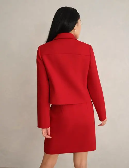HOBBS LONDON Boxy Collared Jacket