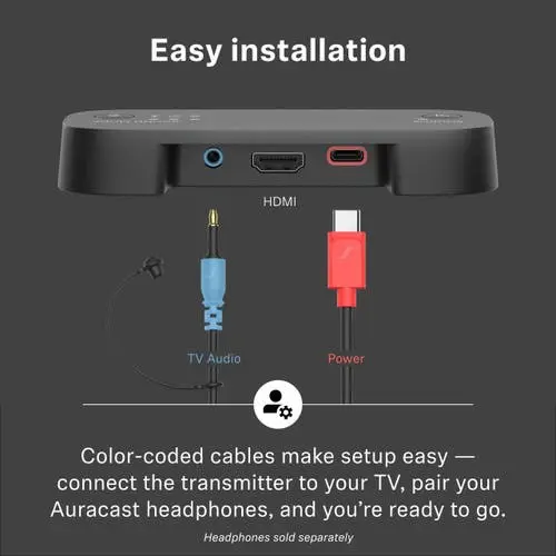 SENNHEISER Bta1 Tv Transmitter For Bluetooth Auracast Wireless Headphones