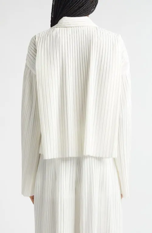 EENK Pleated Button-up Shirt