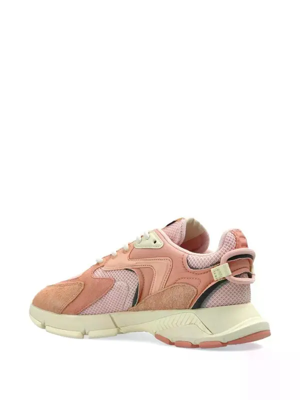 Lacoste Panelled Logo Sneakers - Pink
