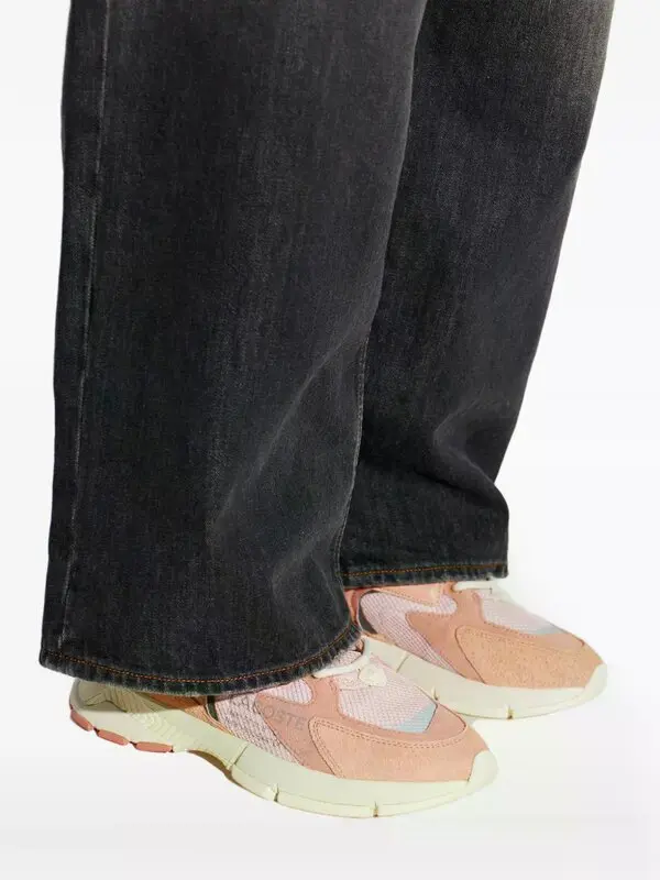 Lacoste Panelled Logo Sneakers - Pink